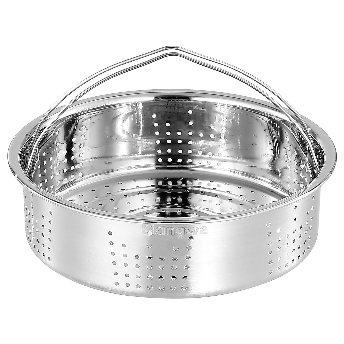 Skingwa Steamer Basket,Steamer Basket Insert for 6,8 Pots (Small Hole)