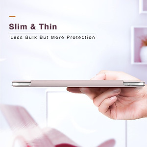 Magnetic Case for iPad Air 6/5/ 4, Slim Smart Folio for iPad Air 5th/ 4th Generation 10.9 Inch 2022/2020 Model, Trifold Stand Case, Auto Sleep/Wake (Taro Purple)