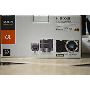 Sony Alpha NEX NEX5K/S Digital Camera with Interchangeable Lens (Silver)