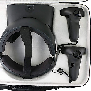 Khanka Hard Travel Case Replacement for Oculus Rift S PC-Powered VR Gaming Headset