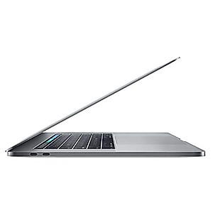 Apple MacBook Pro 15-inch w/ Touch Bar (Mid 2018), 220ppi Retina Display, 6-Core Intel Core i7, 512GB PCIe SSD, 16GB RAM, macOS 10.13, Space Gray (Renewed)