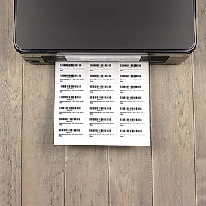 KKBESTPACK Label Sticker, Address Labels – 30 Up Shipping Labels 1” x 2-5/8” Self-Adhesive Barcode FNSKU Stickers for Inkjet and Laser Printer (100 Sheets / 3000 Labels) (KK30)