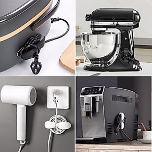 Cord Wrappers for Kitchen Appliances, Upgraded Kitchen Gadgets Cord Organizer Winder Keeper Holder for Appliances Coffee Maker, Air Fryer, Mixer, Toaster, Kitchen Accessories Attachments