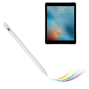 Electronic Stylus for iPad Pro 9.7" Pencil,Active Capacitive Pencil Compatible with Apple iPad Pro 9.7-inch Stylus Pens,Good on Drawing and NotesType-C Rechargeable Pen, White