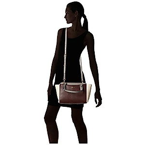 Fiorelli Double Top Zip Satchel, Oxblood Mix