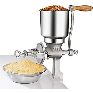 Premium Quality Cast Iron Corn Grinder For Wheat Grains Or Use As A Nut Mill