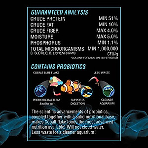 Cobalt Aquatics Marine Omni Flake, 1.2 oz