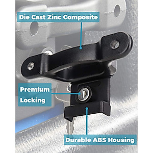 ISSYAUTO 4 Pack Tie Down Anchors Compatible with 2015-2024 F150 F250 F350 Boxlink Bed Tie Downs, FL3Z-99000A64-B