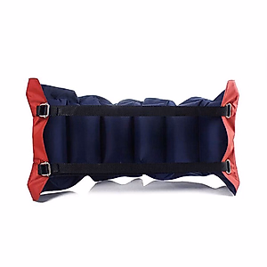 Develoo Inflatable Swim Belt, Swimming Float Belt with Rope Training Aid Floating Equipment Survival Arm Floaties Adjustable Aid Waist Belt for Kids Adult Swimming Beginner