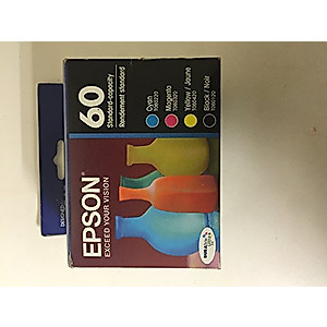 Genuine Epson 60 Ink Cartridge Set - T0601 / T0602 / T0603 / T0604 (CX3800, CX3810, CX4800, CX5800F, CX7800, CX4200, C68, C88, C88