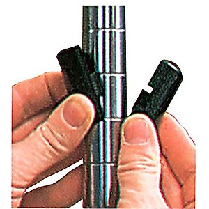 Metro 9985 Replacement Plastic Split Sleeves for Super Erecta Industrial Wire Shelving, Black, Pack of 4