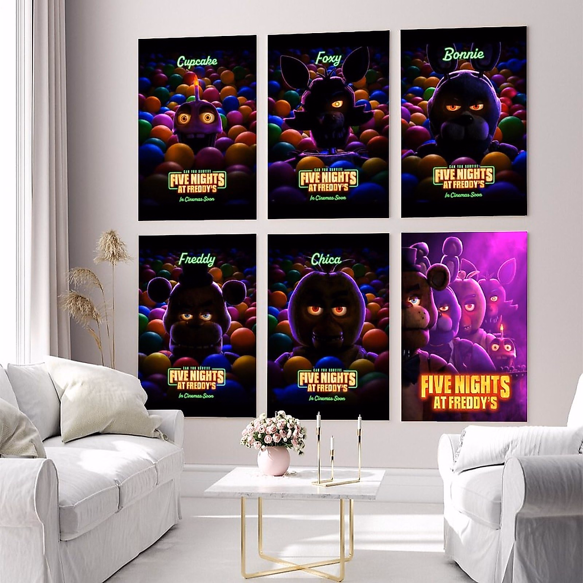 Wall Art Album Cover 2023 Movie Posters Set of 6 Teenager Room Decor Aesthetic Movie for Bedroom Decor 08x12inch(20x30cm)