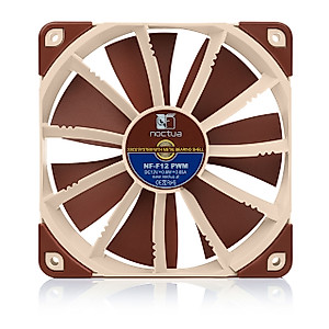 Noctua NF-F12 PWM, Premium Quiet Fan, 4-Pin (120mm, Brown)