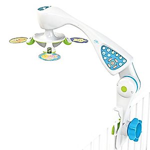 Nurture Smart - Baby Crib Mobile & Projector - Multiple Sound Options - Baby Mobile for Crib - Crib Soother - Keeps Your Baby Relaxed - Easy Parenting - Development Toy