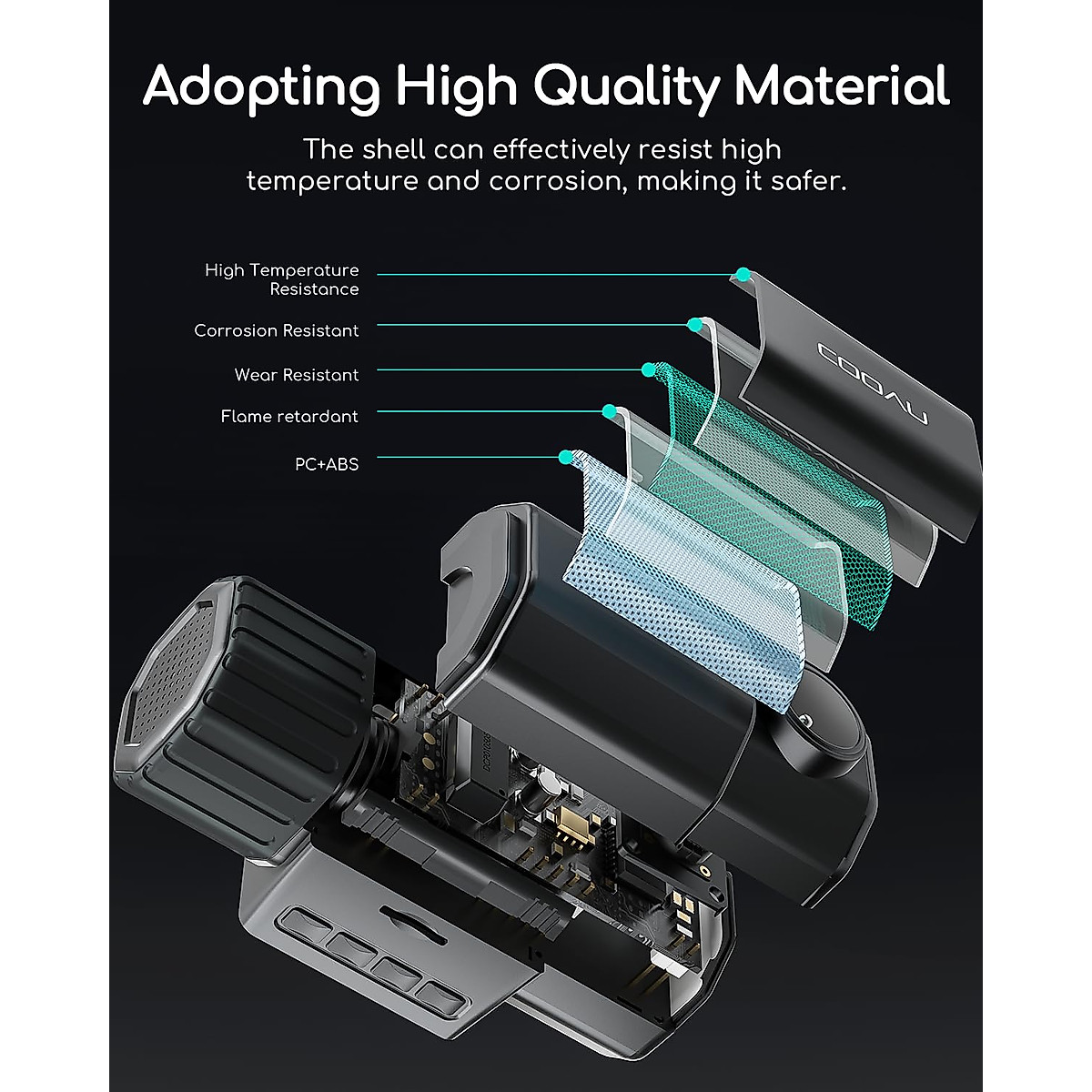 COOAU Dual Dash Cam 2.5K+1080P, Dash Cam Front and Inside, Built-in GPS and WiFi, Dash Camera for Cars, Perfect for Uber and Taxi Drivers, Night Vision, Accident Record, 24Hr Parking Mode