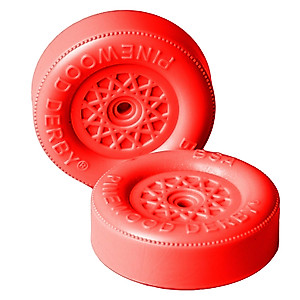 Pinewood Derby Orange Wheel & Axles Boy Scouts of America