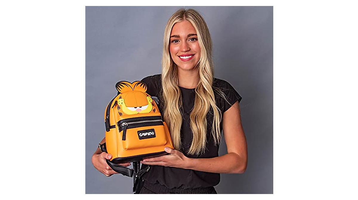 Garfield Zippered Mini Backpack - Fun & Durable