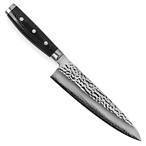 Enso Chef's Knife - Made in Japan - HD Series - VG10 Hammered Damascus Stainless Steel Gyuto - 8"