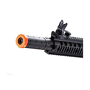 Lancer Tactical Gen 2 Airsoft Rifle SD M4 GEN 2 Polymer- Electric Full/Semi-Auto Airsoft AEG Rifle with 0.20g BBS, Charger and Battery (Black High FPS)