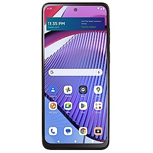 Total by Verizon Motorola moto g Power 5G (2023) Locked 128GB 5000mAh Battery 50MP Main Camera 6.5-in. FHD+ 120Hz Display Black