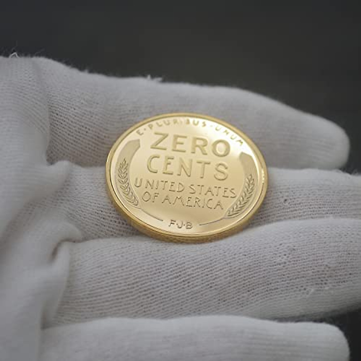 2022 Joe Biden Zero Cents Novelty Penny Coin - Let's GO Brandon FJB Coin