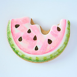 Watermelon Cookie Cutter, 3.75" Made in USA by Ann Clark