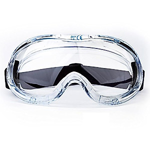 TR Industrial Anti-Fog Approved Wide-Vision Lab Safety Goggle, ANSI Z87.1 Approved