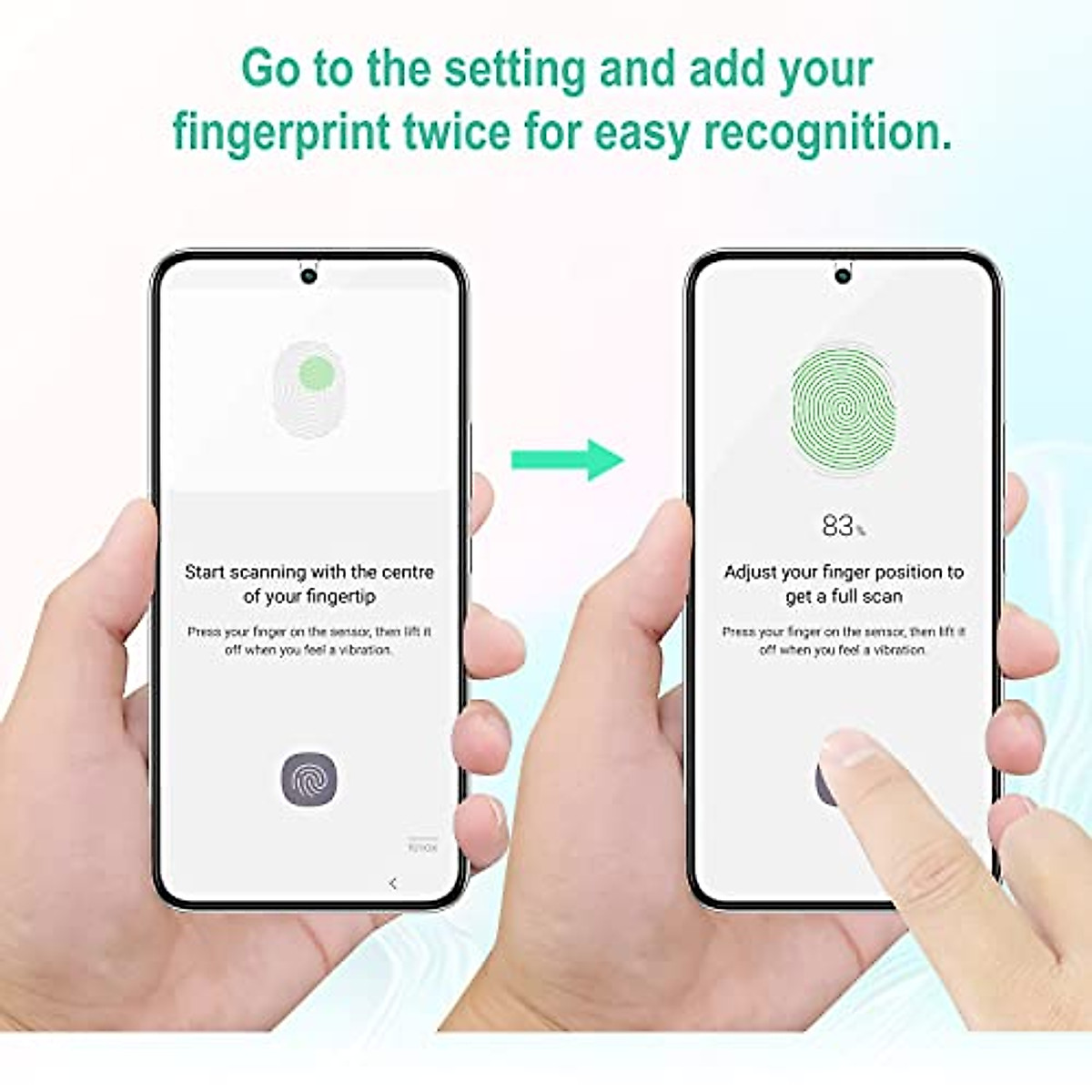 AACL Galaxy S22 Plus Screen Protector with Camera Lens Protector for Samsung Galaxy S22 Plus 5G,6.5Inch hybrid flim[7H][Fingerprint Unlock][Anti-Scratch][3 Pack + 2 Pack]