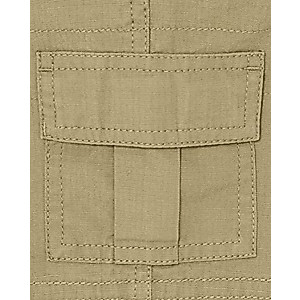 The Children's Place Baby Boys And Toddler Boys Pull on Cargo Shorts,Black/Flax/Storm 3 Pack,3T