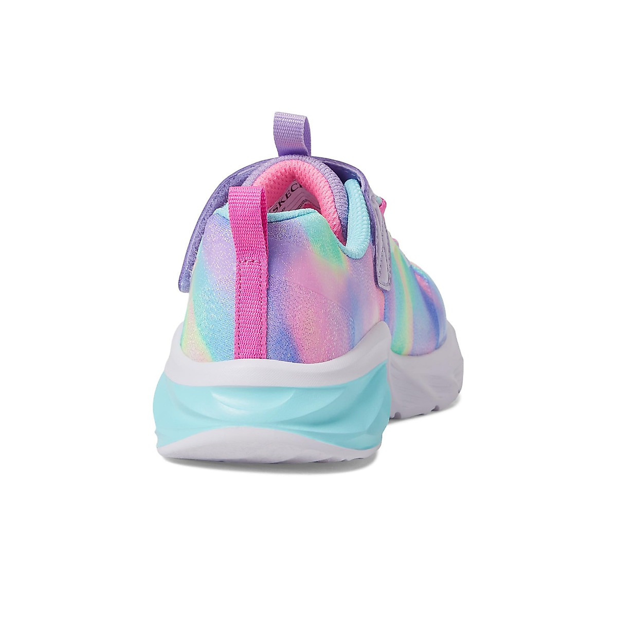 Skechers Unisex-Child Coastline Sneaker, Lavender/Multi, 2 Little Kid