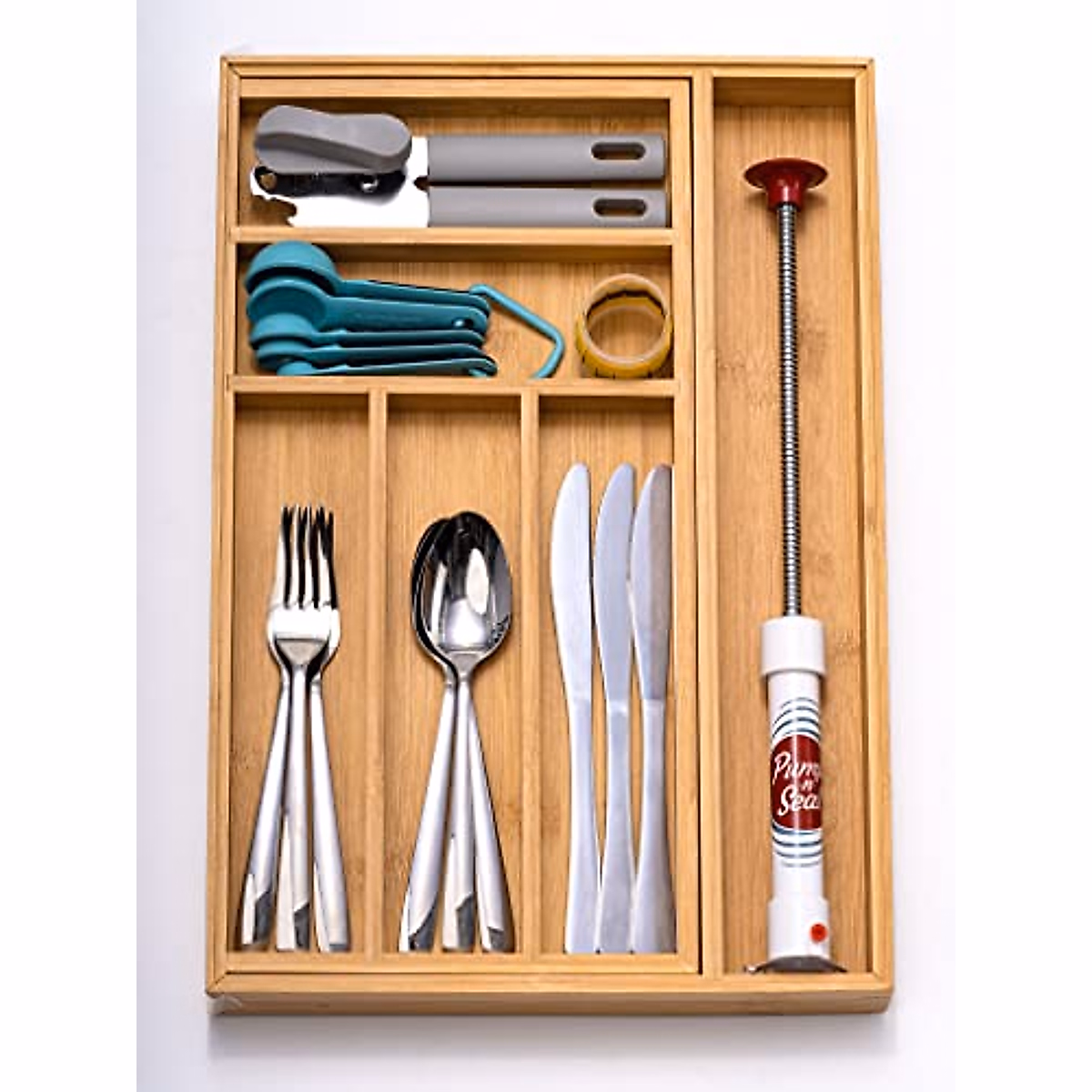 Pump-N-Seal Package #1 - Food Vacuum Sealing System | Vacuum sealing hand pump system | Seals jars, bags and bowls | Extends food freshness and taste | Compact design for easy storage | Fast and powerful vacuum | No batteries or power source required