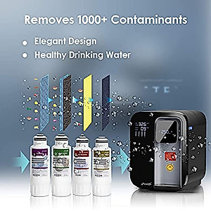 FRIZZLIFE W5006 Water Filter Replacement Cartridge For WA99 RO Reverse Osmosis System - From Second Year Replacement Cartridge Set (6 Pack)