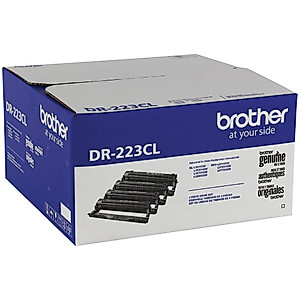 Brother Genuine-Drum Unit, DR223CL, Seamless Integration, Yields Up to 18,000 Pages
