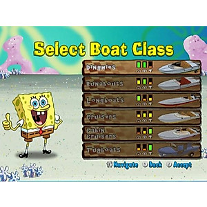 Spongebob Boating Bash - Nintendo Wii