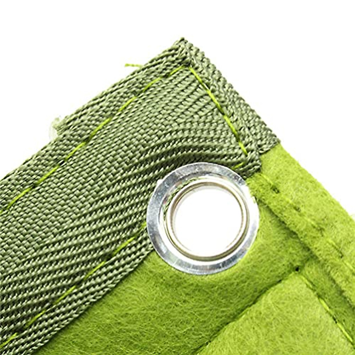 Cabilock Hanging Wall Plants 7- Pocket Vertical Hanging Planter Nonwoven Fabric Hanging Garden Planter Bag Wall Plant Grow Bag for Indoor Outdoor Balcony Planting Phyto