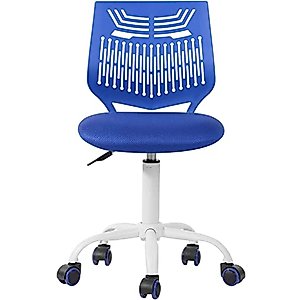 Homy Casa Inc Favors Chair, Dark Blue