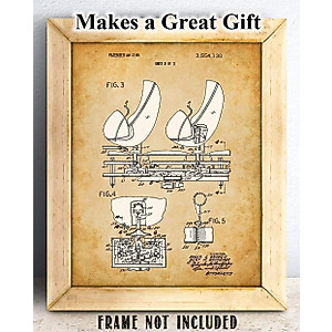 Disney Haunted Mansion Doombuggy Omnimover Patent - Great Home and Kids Room Decor, Amusement Ride Bedroom Display, Classic Gift for Children and Disney Fans,11x14 Unframed Patent Print Poster