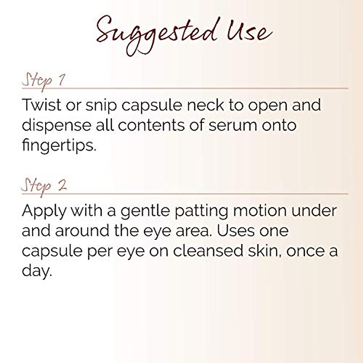 Crepe Erase 4-in-1 Eye Renewal Capsules, TruFirm Complex (30 Count)