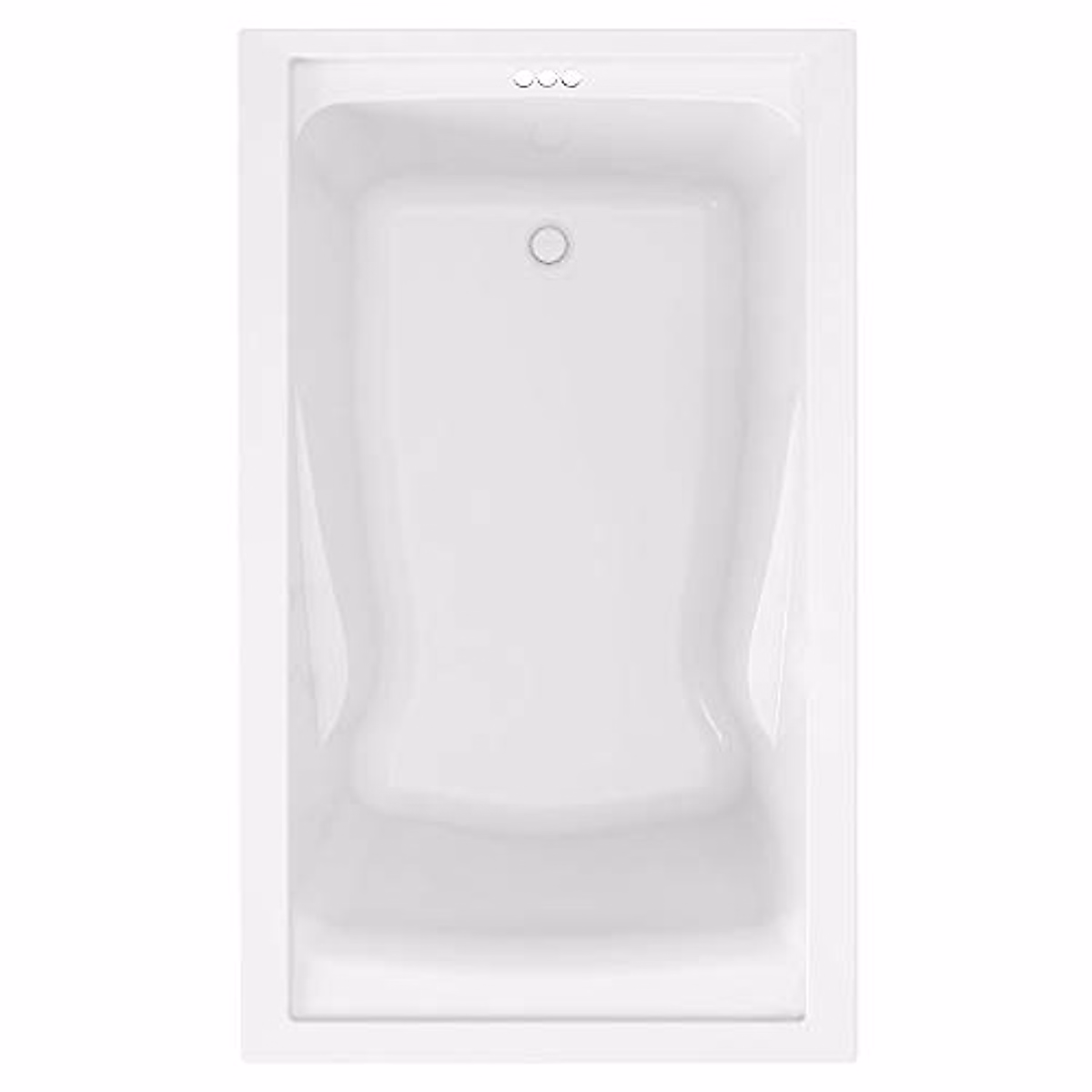 American Standard 2422V002.011 Evolution 5 ft. x 32 in. Deep Soaking Tub with Reversible Drain, Arctic