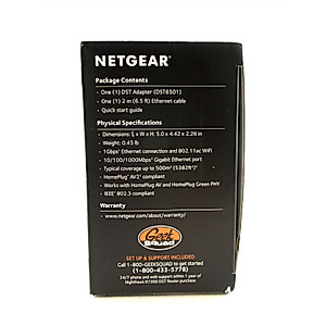 Netgear DST6501-100NAS - Dead Spot Terminator Wireless Adapter - White