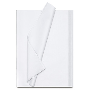 Simetufy Tissue Paper for Gift Bags, 115 Sheets of 14 x 20 Inches White Tissue Paper, Tissue Paper Bulk Wrapping Tissue Paper