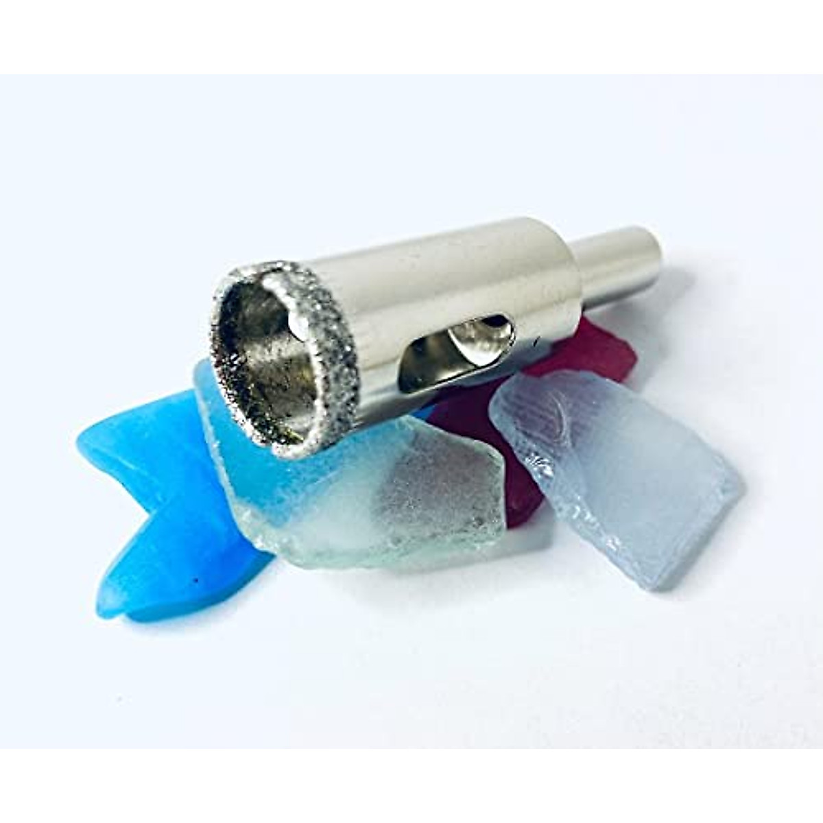 DrillGlass 5/8" Diamond Core Drill Bit (3 Pack) for Glass and Tile | Free Beginner's Drilling Guide (58DHS-3)