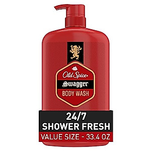 Old Spice Swagger Scent of Confidence, Body Wash for Men, 30 fl oz