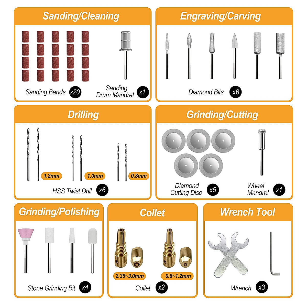 XIZED Electric Resin Jewelry Drill Set,50Pcs Wooden Body Hand Drill Resin Supplies,Multi-Purpose Power Small Hand Drill for Drilling,Sanding,Polishing,Cutting,Engraving,Jewelry Making,DIY Resin Crafts