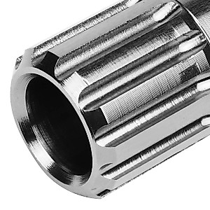 J2 Engineering 16Pcs 7075 Aluminum Open End M12 x 1.5 Lug Nuts w/4Pcs Lock Nuts & Key, Silver, Fit Conical Seat, LN-T7-010-15-SL