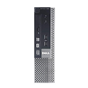 Dell Optiplex 9020 Micro Tower Computer Ultra Small Tiny PC (Intel Core i5-4590T, 4GB Ram, 128GB SSD, WIFI, Bluetooth, HDMI) Windows 10 Pro (Renewed)