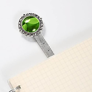 Handmade Bookmark Christmas Birthday Gifts Book Mark Mothers Day Valentine's Day, Green Leaves