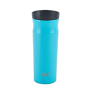 BUILT 20 Ounce Tiltseal Rise Double Wall Stainless Steel Bottle Aqua 5253194