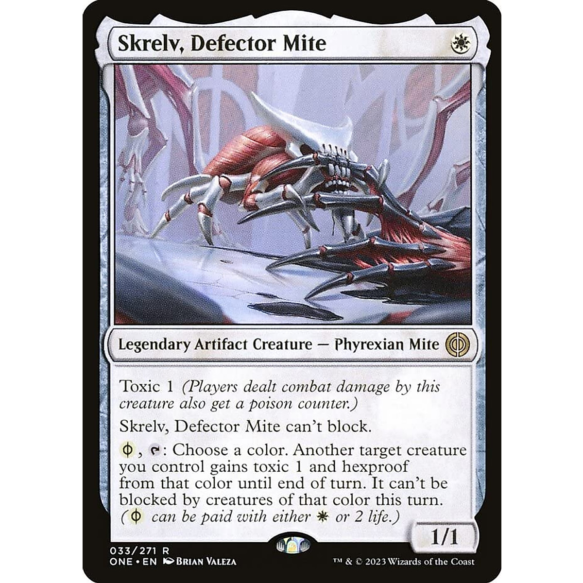 Magic: the Gathering - Skrelv, Defector Mite (033) - Phyrexia: All Will Be One