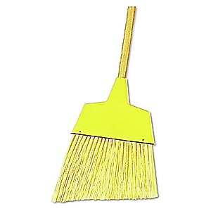 Boardwalk Angler Broom, 53" Handle, Yellow